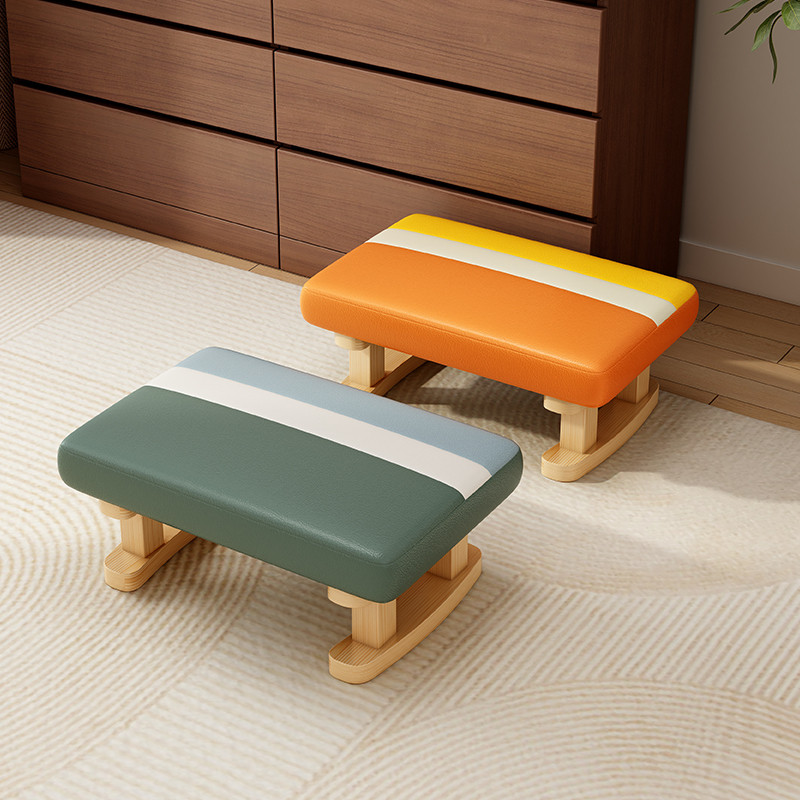 Small Small Stool Household Low Stool Living Room Sofa Foot Stool ...