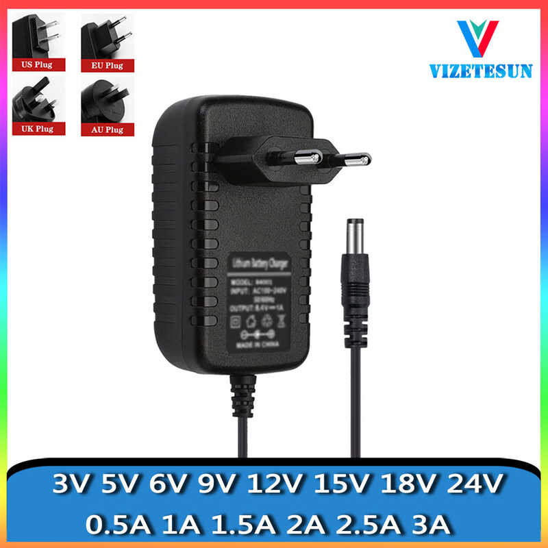 Plug 5V 3V 6V 9V 12V 15V 18V 24V 0.5A 1A 1.5A 2A 2.5A 3A Australian Standard Power Adapter 1 ...