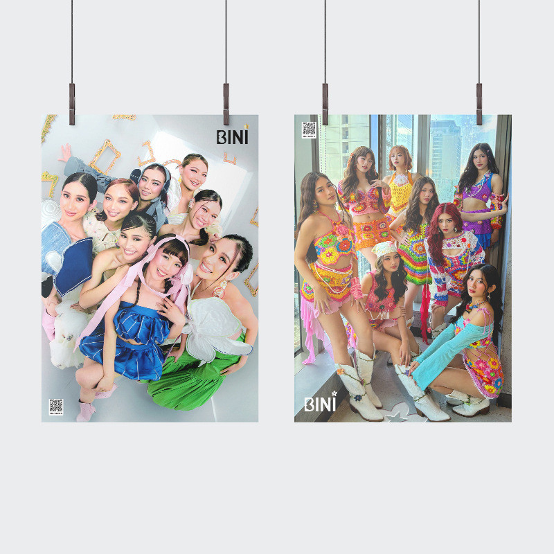 CF BINI high definition poster star poster A3 embossed poster bedroom ...