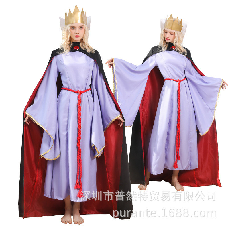 Coco Queen's Mirror Poison Complete Cosplay Costume Snow White Queen ...
