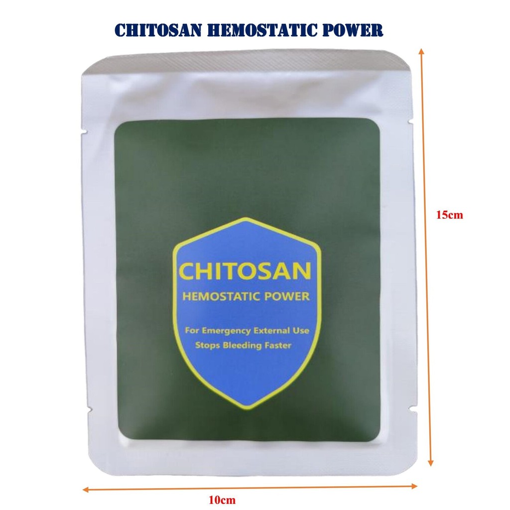 TCCC Chitosan Hemostatic Power Emergency Outdoor Binding Fixed Bandage ...