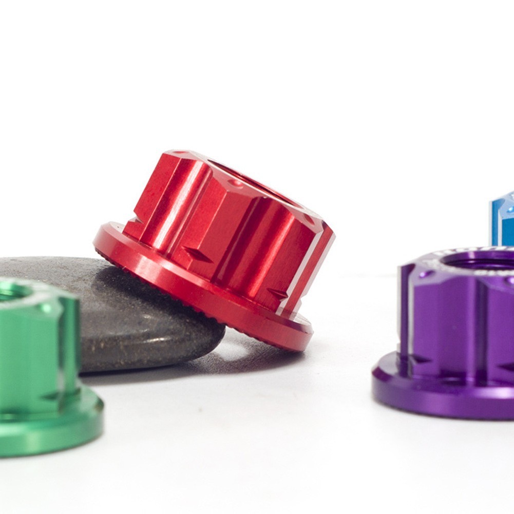 M10 Track Wheel Nuts Bicycle Fixie Axle Screw for Rear Hub 4Pcs ...