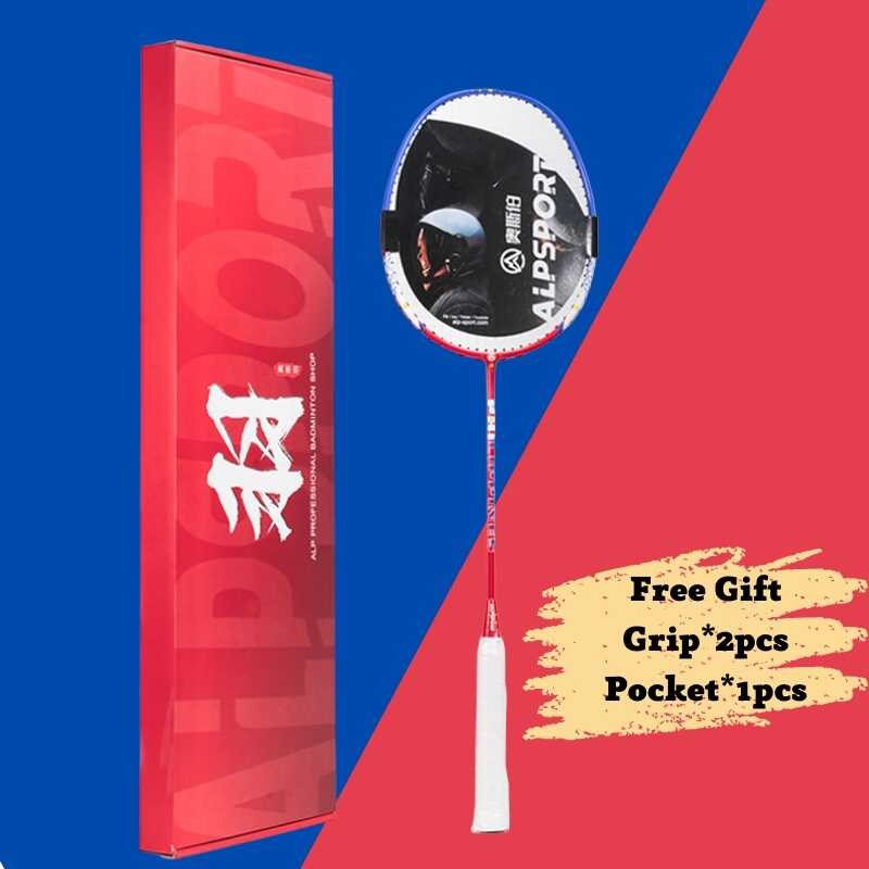 Ph 5U Alpsport G4 77G Max 33Lbs Red Badminton Racket 100% Original ...
