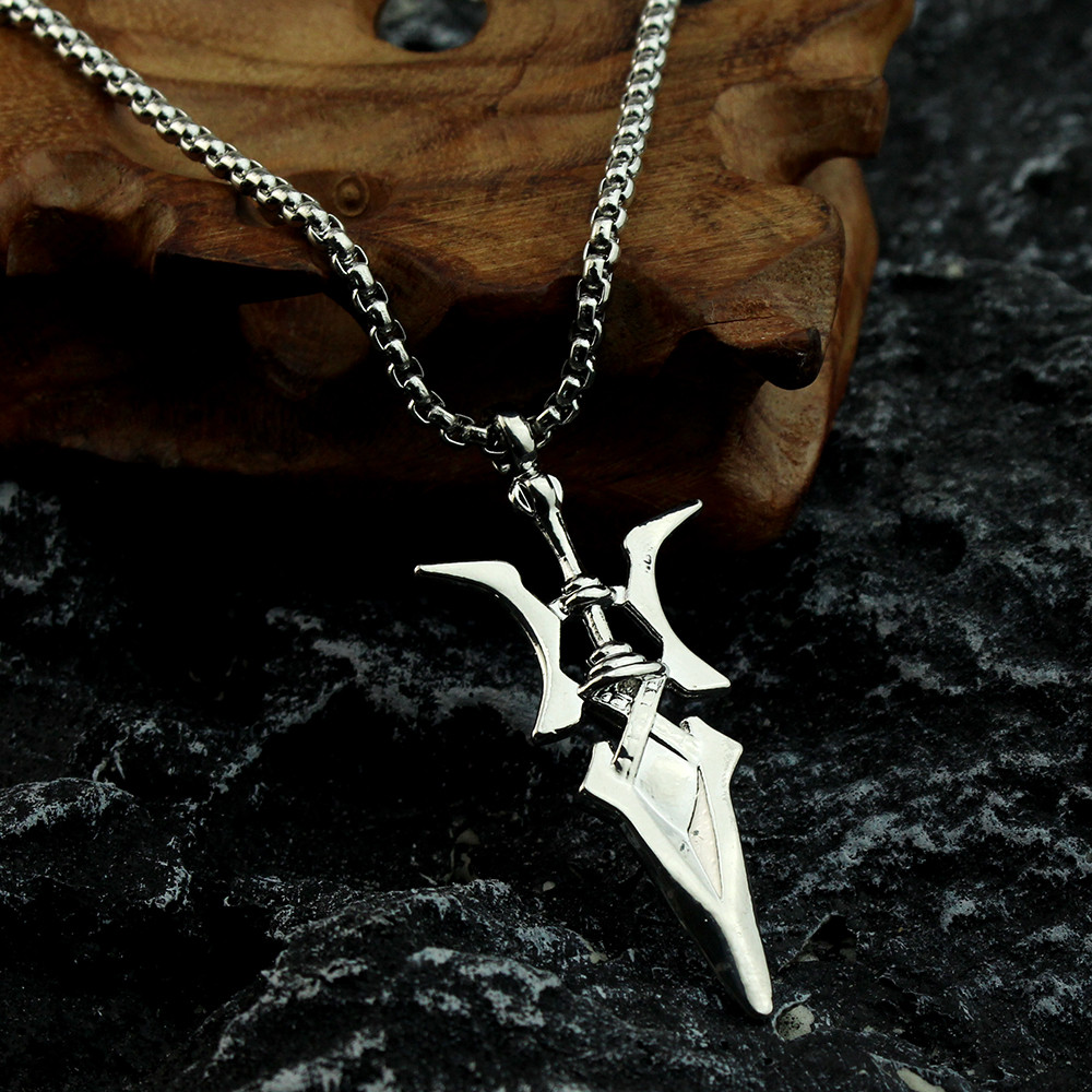Anime Death Note Misa Amane Cosplay Necklace Halberd Pendant Necklaces ...