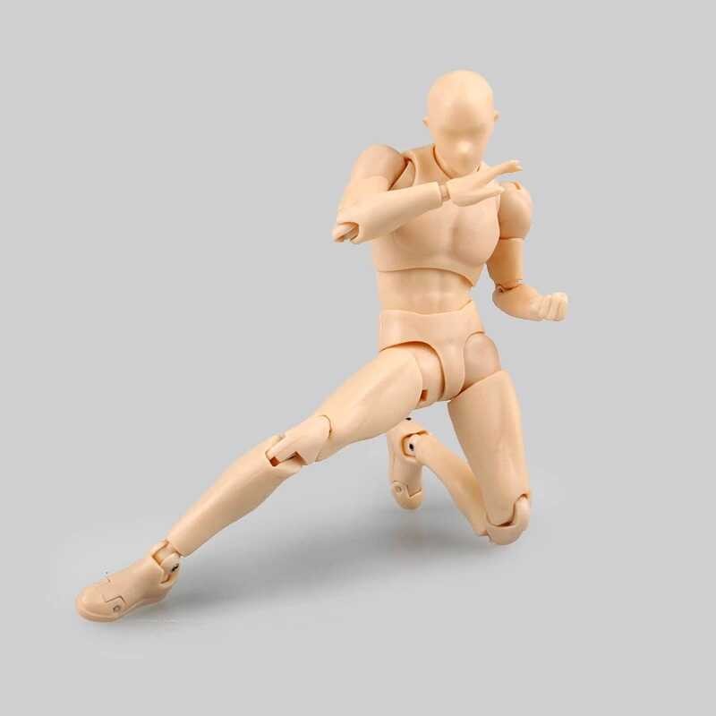 6F High Quality KUN / BODY CHAN Pose Play Grey Color Ver. Black Orange ...