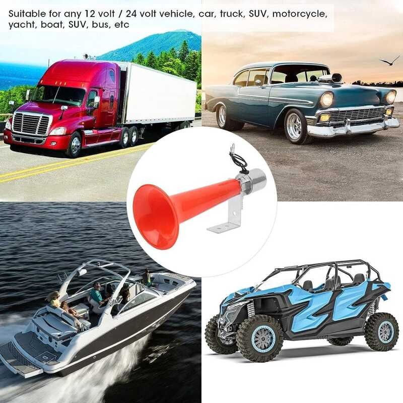 Boat Marine Single Trumpet Air With Compressor Electric Train Horn ...