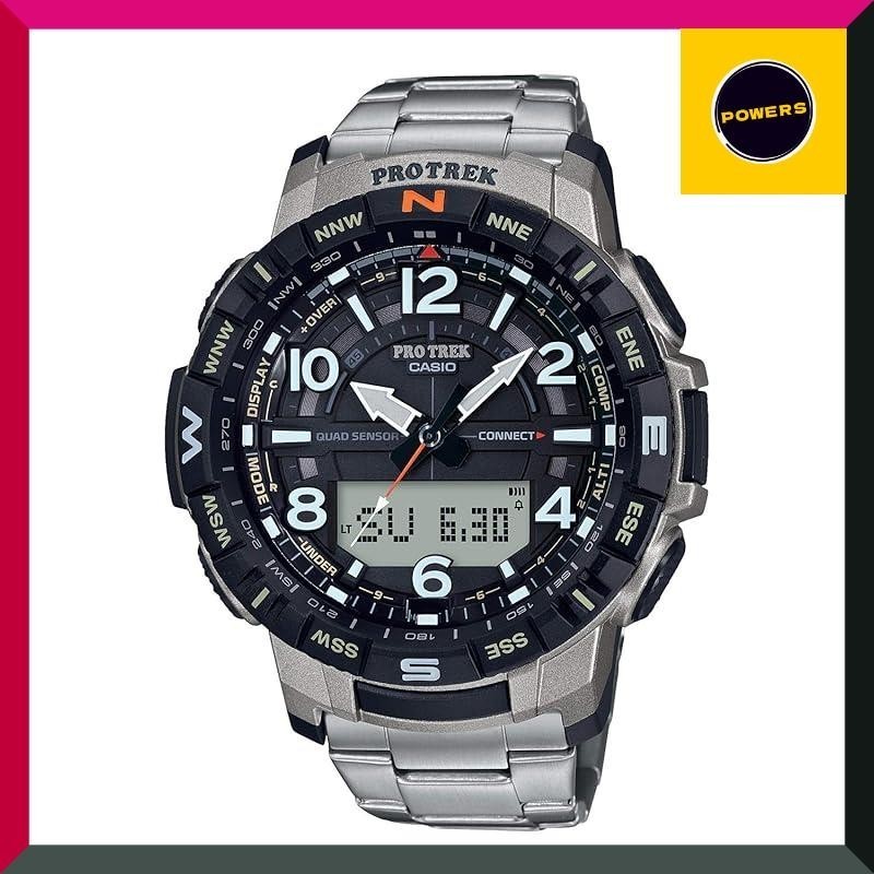 Casio Wristwatch Protrek Climber Line PRT-B50T-7JF Men's Silver ...