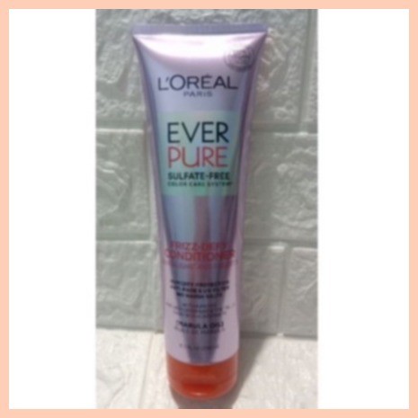 ☑ § L'OREAL PARIS EVER PURE FRIZZ-DEFY CONDITIONER MARULA OIL (250ML ...