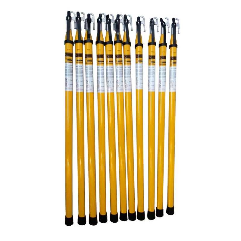 Good Stability High Voltage Electrical Insulated Fiberglass Triangular ...