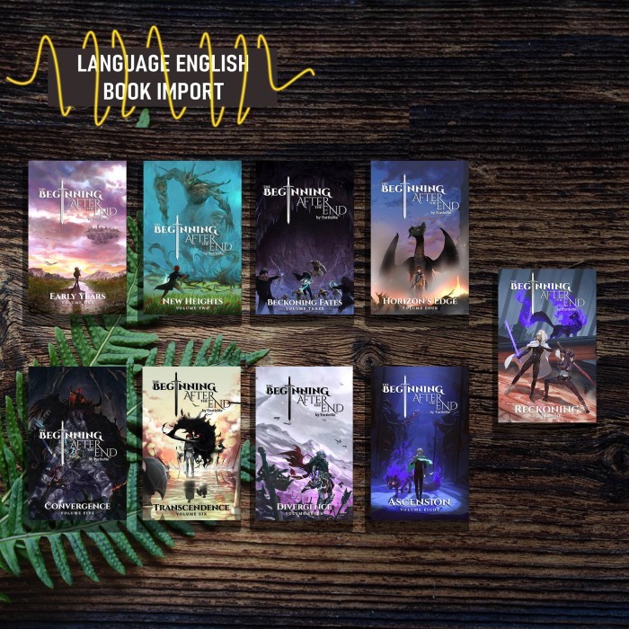 The Beginning After The End (10 book series) By TurtleMe - Early Years ...