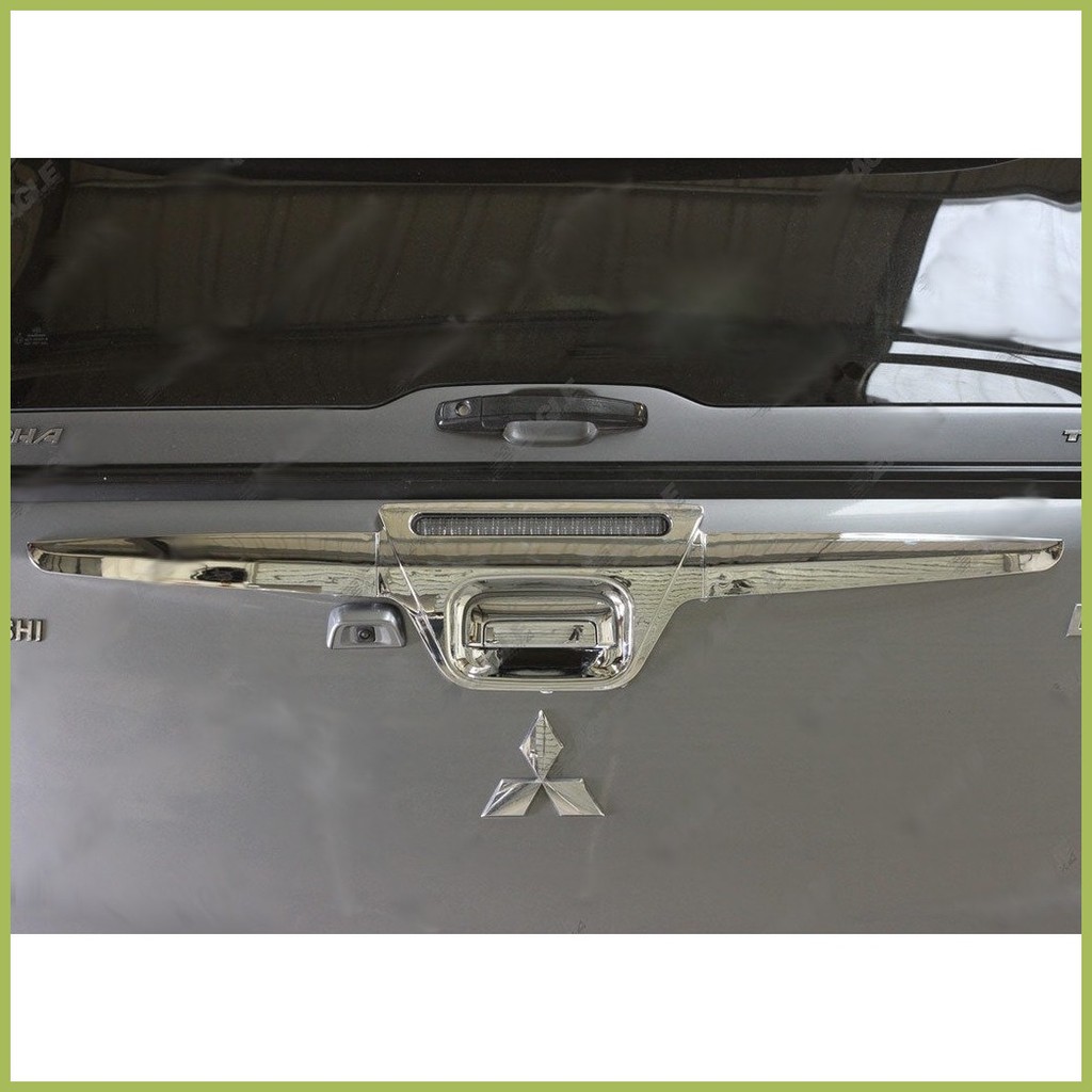 Mitsubishi Strada 2016-18 Triton Tailgate Chrome Rear Handle Tail Gate ...