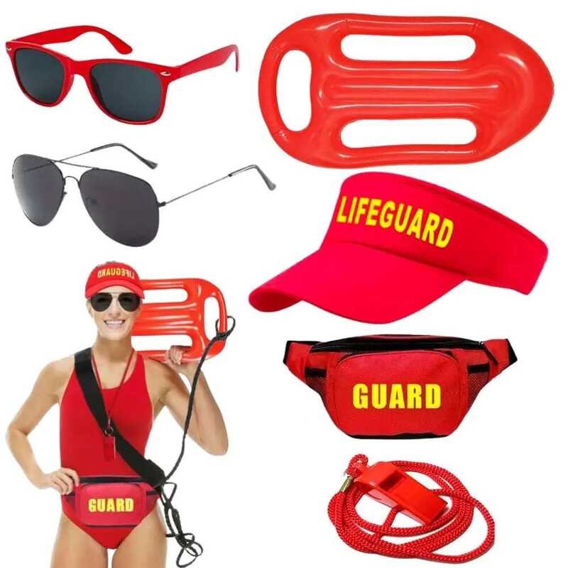 Parker CJ Cosplay Baywatch Costume Accessories Iatable Board Cap ...