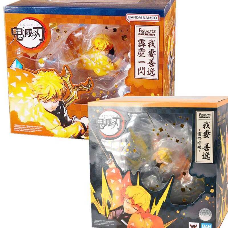 Bandai Zenitsu Agatsuma Rengoku Kyoujurou Raiden Sho Figuarts Zero ...