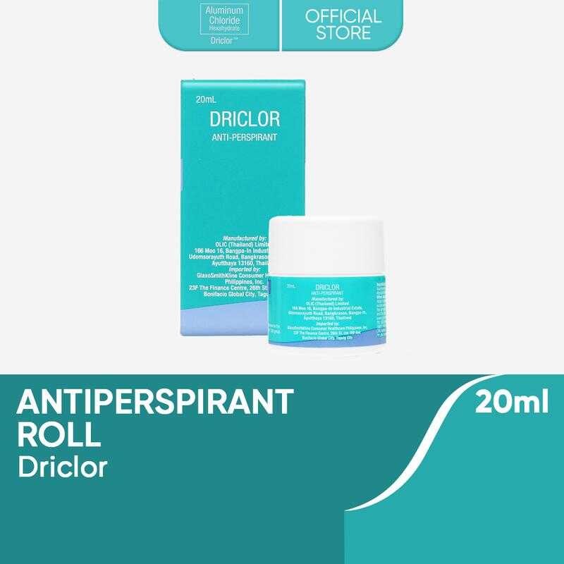 Driclor Anti-Perspirant Roll 20Ml Lyy | Shopee Philippines