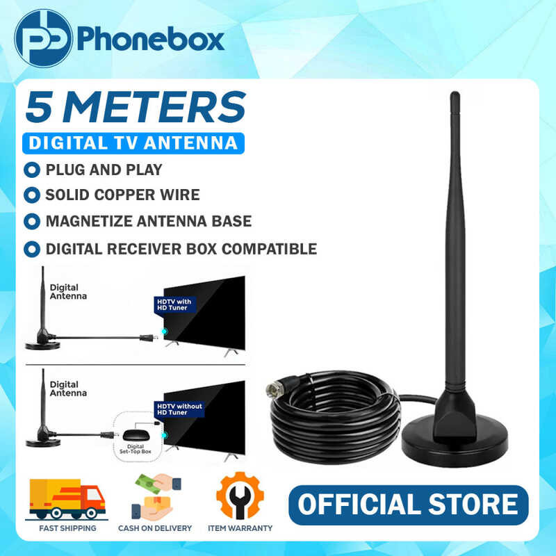 PHONEBOX 5M/10M/15M Antenna For Smart GMA Affordabox Plus Easy / Sulit ...