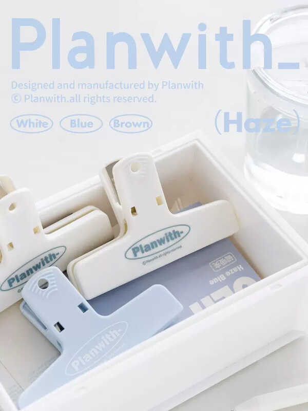 Planwith Clip Office Stationery Planner Large Book Clip Small Receipt ...