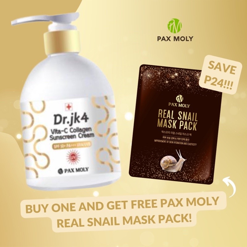 Pax Moly Jk4 Sunscreen and Collagen Face and Body Lotion | Shopee ...
