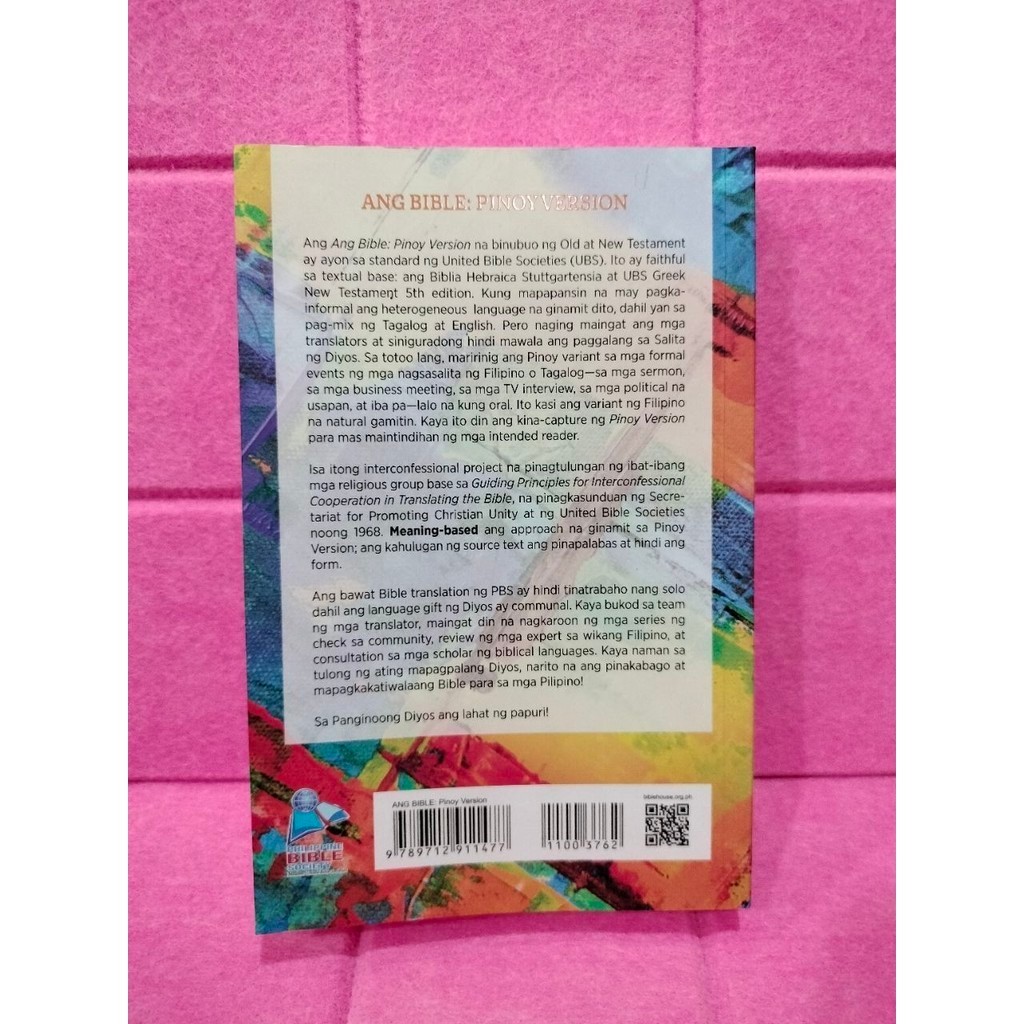 ANG BIBLE : PINOY VERSION | Shopee Philippines