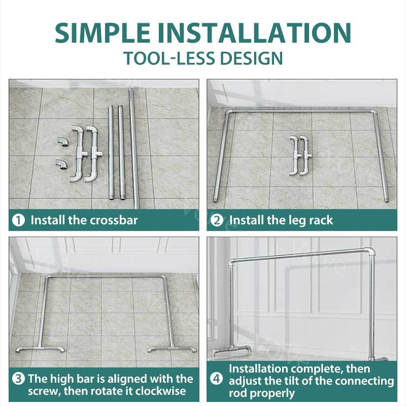 VOIVE Hanger For Clothes Rack Sampayan Stainless Indoor Outdoor Rack ...