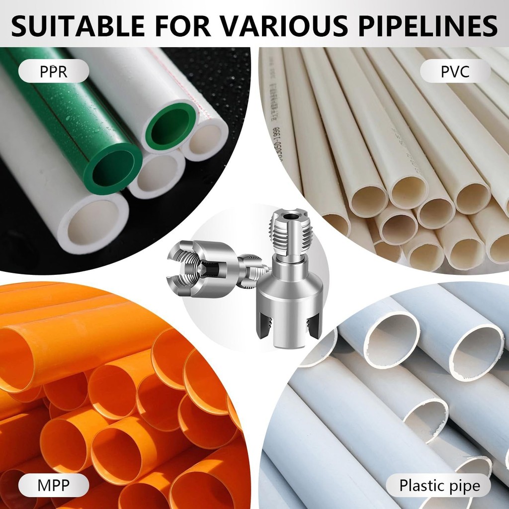 Multi-Functional Pipe Threading Tool! PPR Pipe Internal & External ...