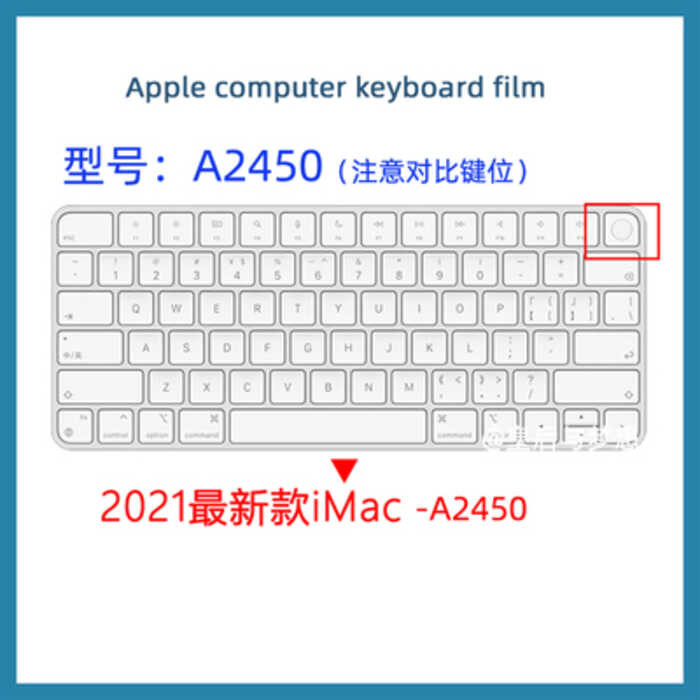 2021 Apple i Wireless Bluetooth Desktop All-in-One Touch ID Magic Touch ...