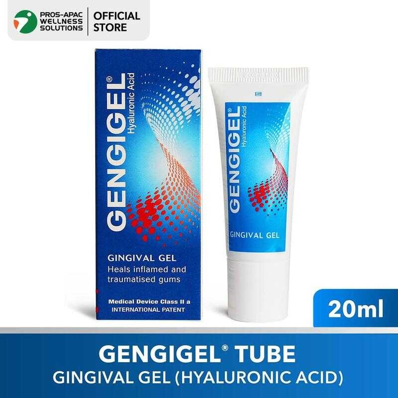GENGIGEL Tube 20Ml - For Wound Healing, Singaw, Mouth Sores, Gingivitis ...