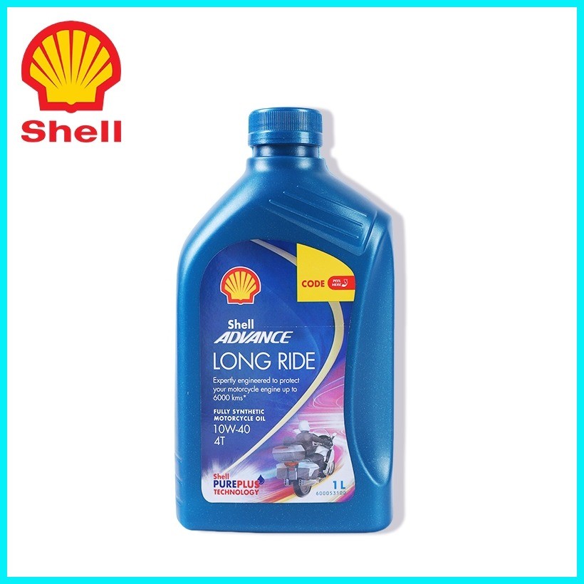 Shell Advance Long Ride 1L Scooter Ultra 10w40 4T Fully Synthetic For ...