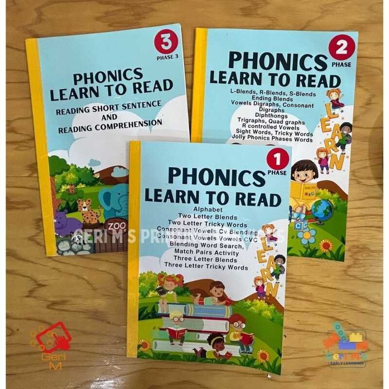 Learn To Read Phonics : Book Series Practice Beginner | First Step In ...