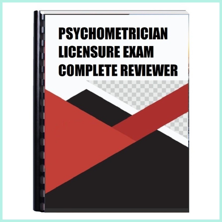 PSYCHOMETRICIAN LICENSURE EXAM COMPLETE REVIEWER | Shopee Philippines