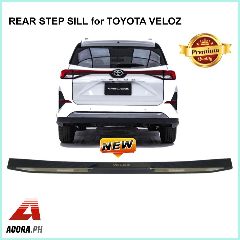 AP Rear Step Sill for Toyota VELOZ 2022-2024 | Shopee Philippines