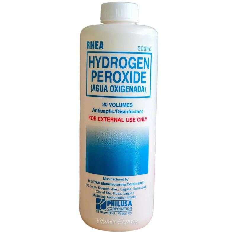 691 Rhea Hydrogen Peroxide Agua Oxigenada Antiseptic/ Disenfectant 10/ ...