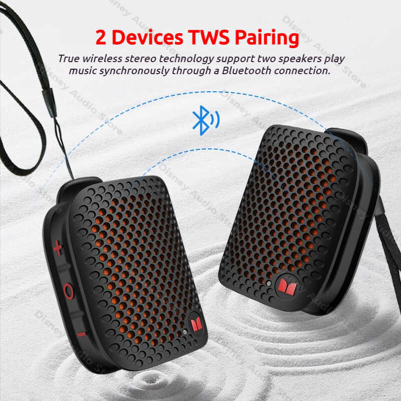 Monster M3 ☀ TWS Speaker Wearable Magnetic Clip-On Portable Bluetooth ...