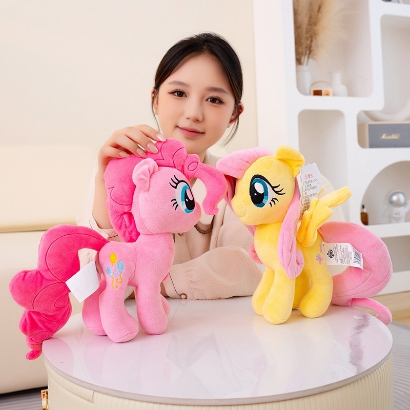 MLP My Little Pony Series Plush Toys Kawaii Pony Doll Soft Cartoon ...