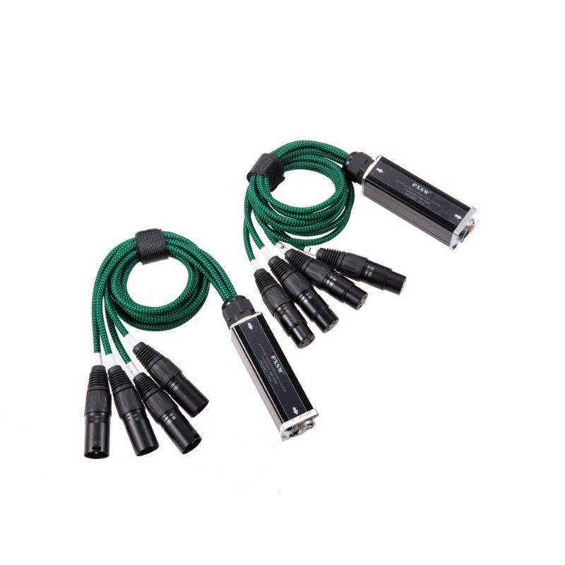 RJ45 To XLR Audio Cable DMX Splitter For Snake Cable Network Extension ...