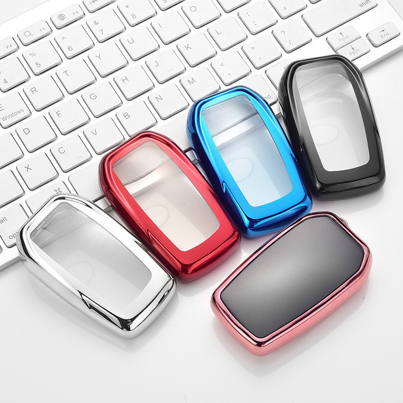 Toyota Smart Key Car Remote Key Cover Case For Toyota Crown Fortuner GR ...