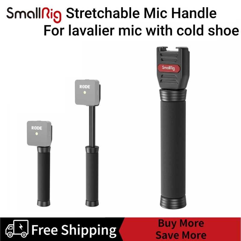 Smallrig Interview Microphone Stretchable Mic Handle RODE Go , DJI Mic ...