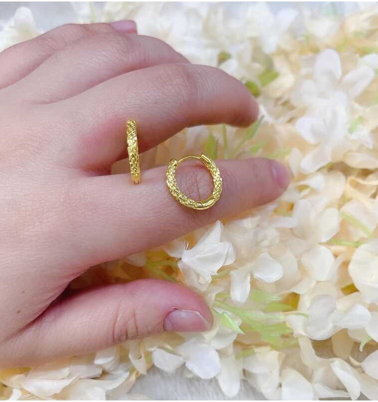 COD- 10k ginto para sa mga kababaihan HINDI TARNISH | Shopee Philippines