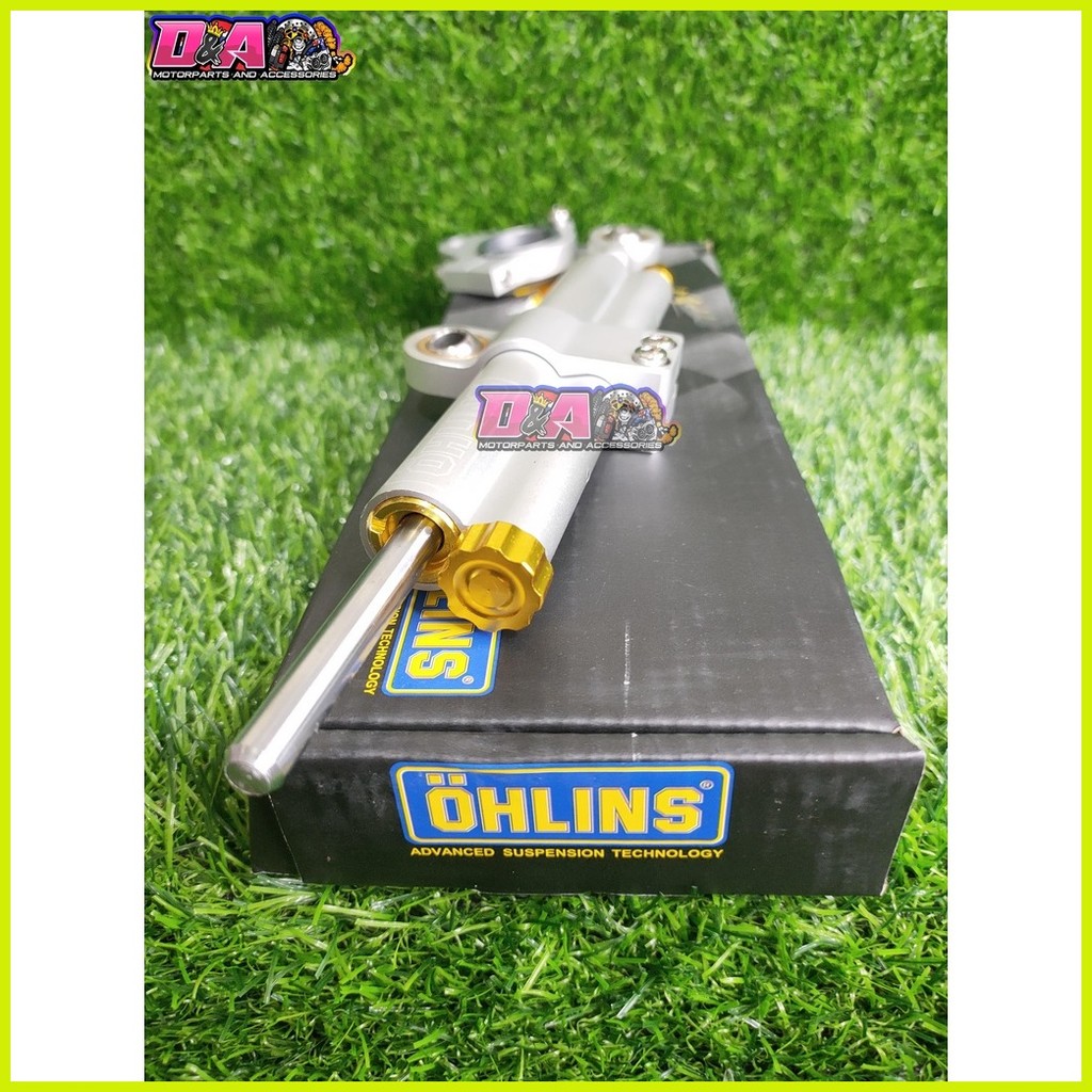 ♈ ∆ OHLINS STABILIZER STEERING DAMPER WITH BRACKET (UNIVERSAL) | Shopee ...
