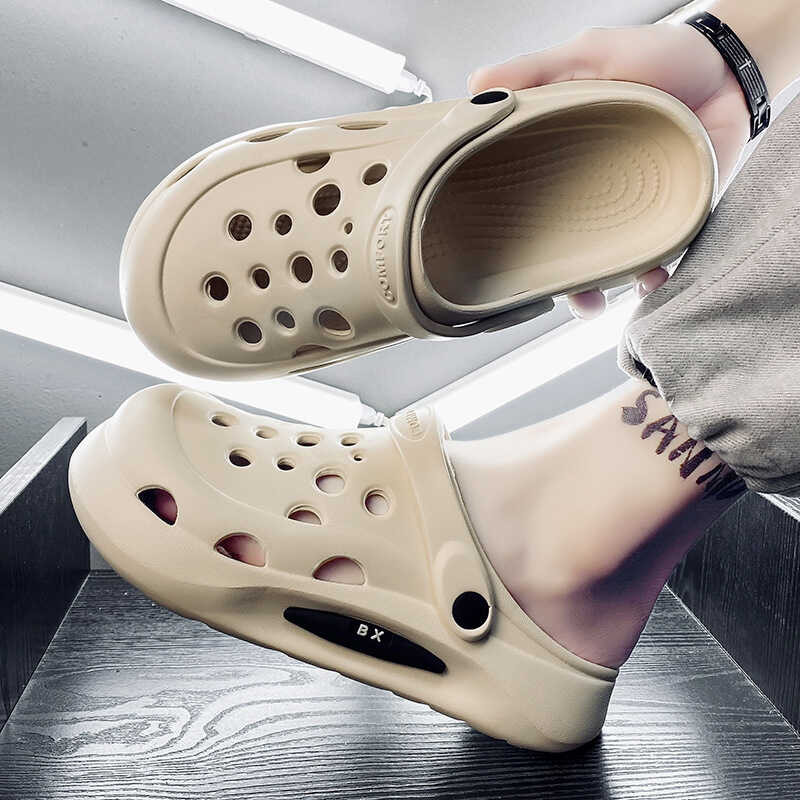 Ef Ang Sapatos Butas Coconut Tag-Init, Pakiramdam Stepping Poop ...