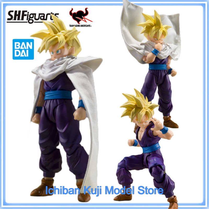 2 Original Bandai Dragon Ball Z S.H.Figuarts SHF Super Saiyan Son Gohan ...