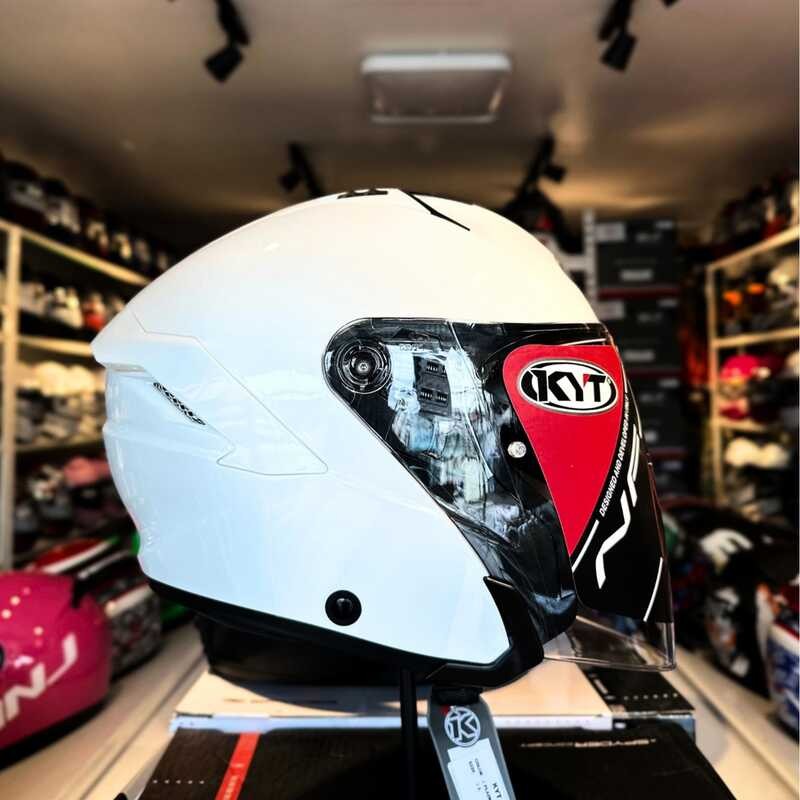 KYT NFJ MOTORCYCLE HALF FACE HELMETS | Shopee Philippines