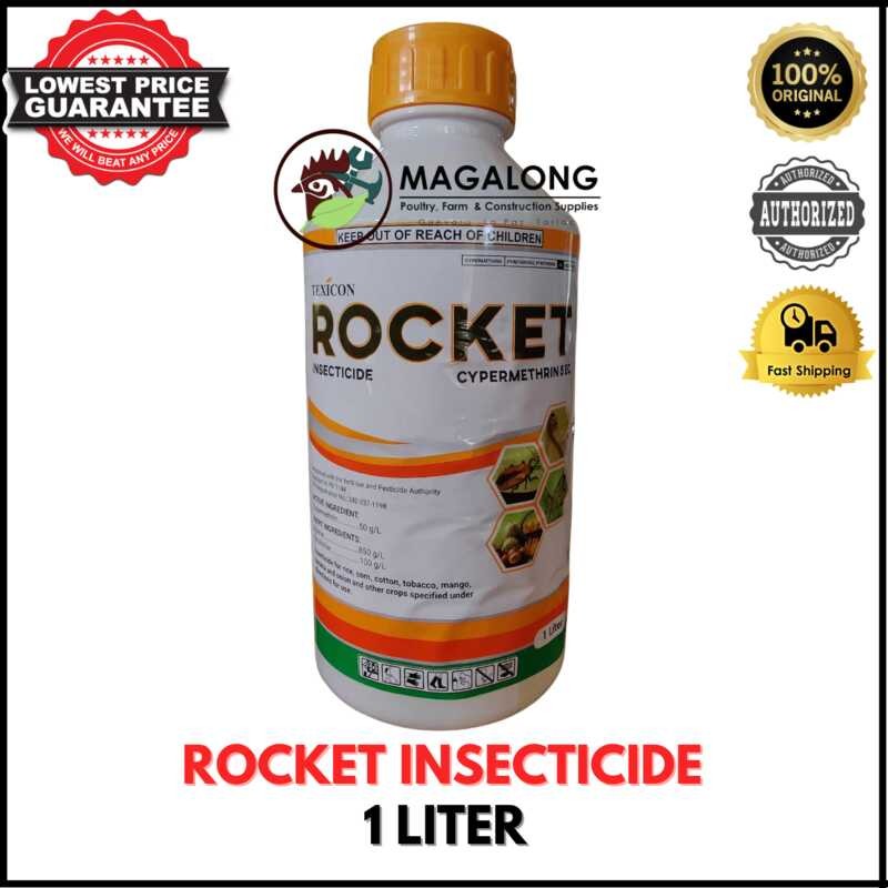 ROCKET INSECTICIDE 5 EC BY TEXICON - 1 LITER | Shopee Philippines