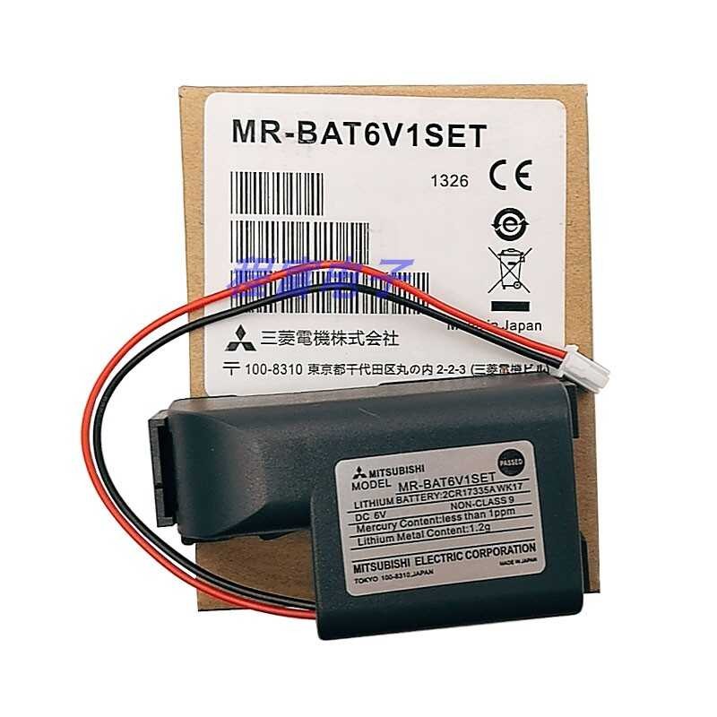 Genuine Original Mitsubishi Mr-J4 Servo Lithium Battery Mr-Bat6v1set 6V ...