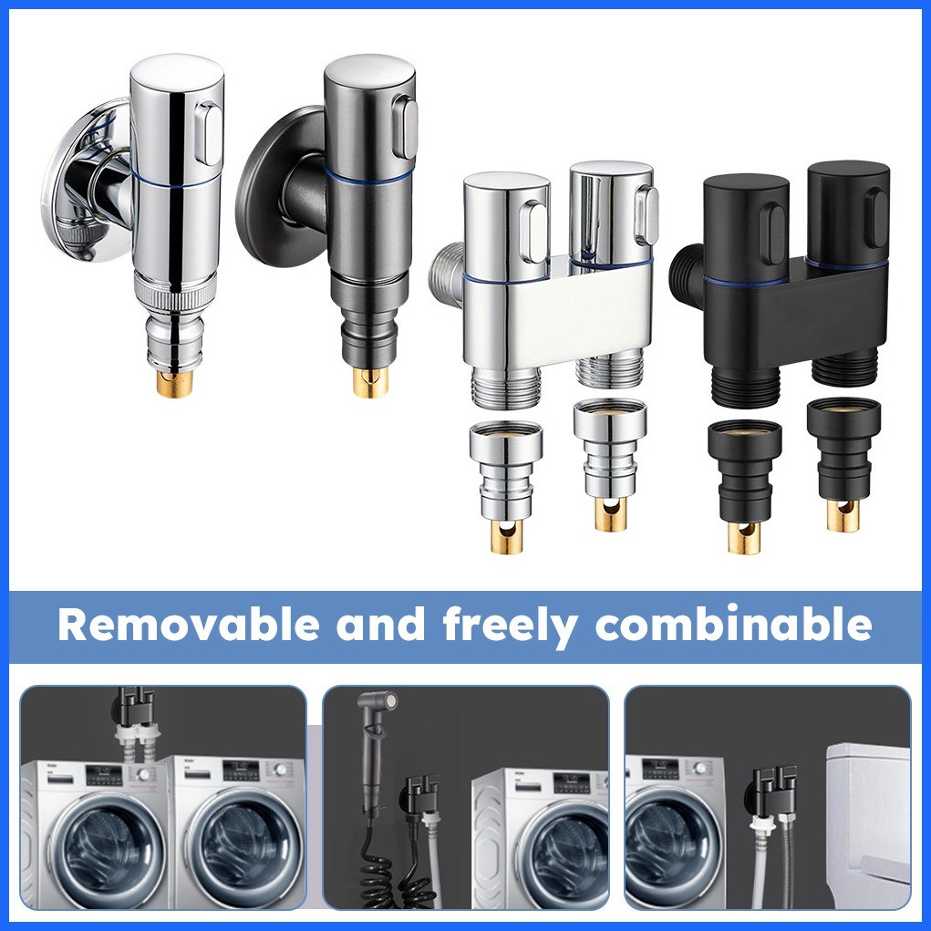 ∞ ∯ 304 Stainless Steel Mini Washing Machine Faucet Full-automatic Anti ...