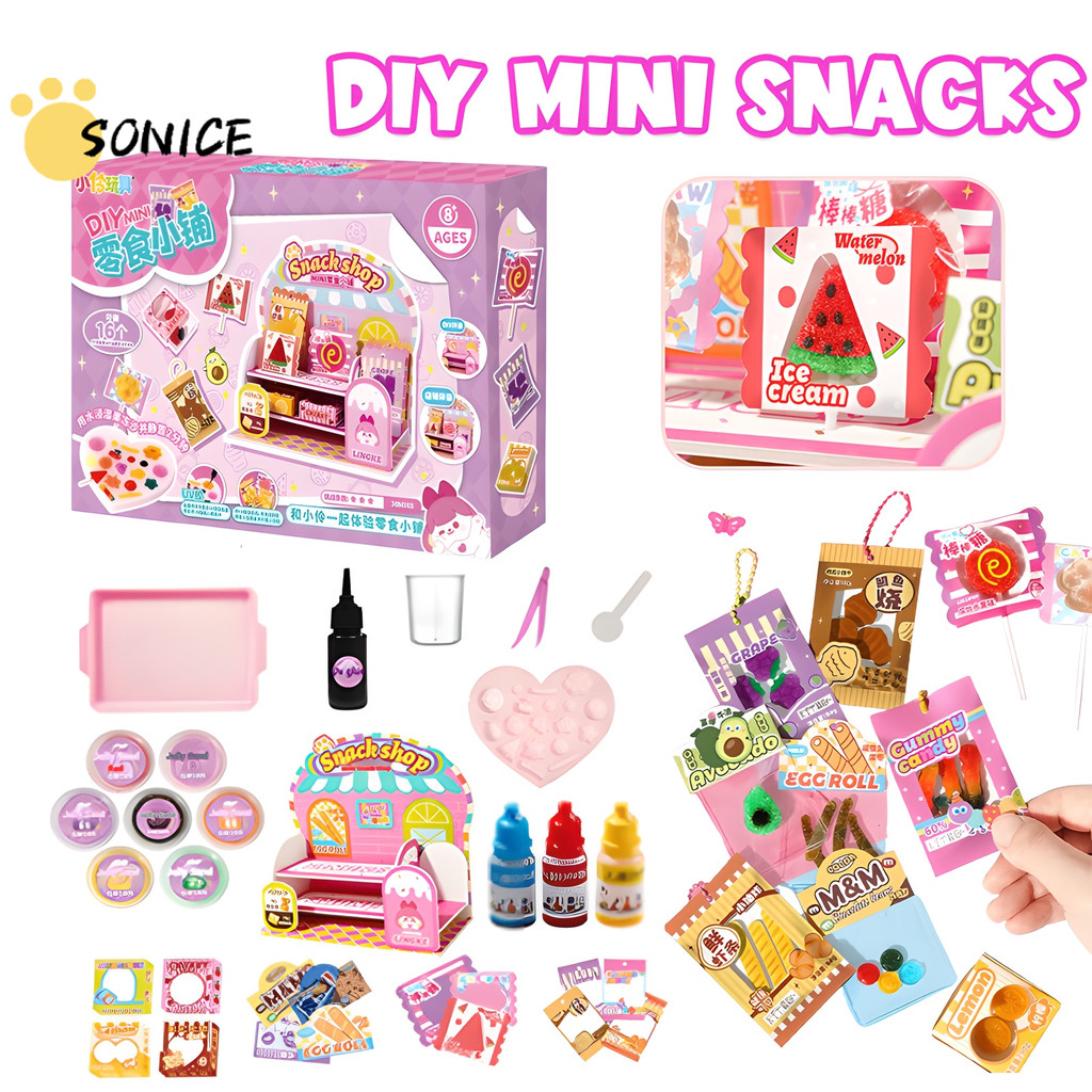 Squishy Jelly Sand DIY Kit Girls Squishy Food DIY Set Educational DIY ...