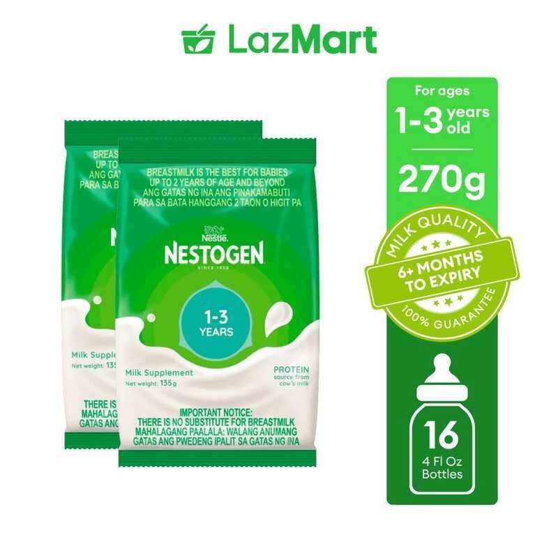 NESTOGEN 3 Milk Supplement For 1-3 Years Old 135G - Pack Of 2 Dhjd 3 ...