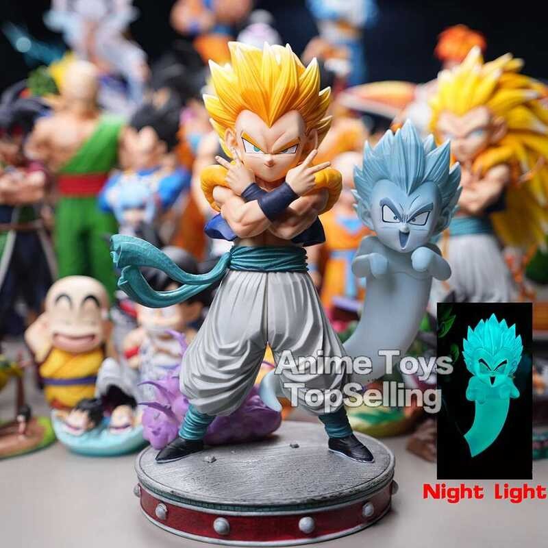 Anime 25Cm/9.8In Dragon Ball Z Figure Goten Figure Ghost Night Light ...