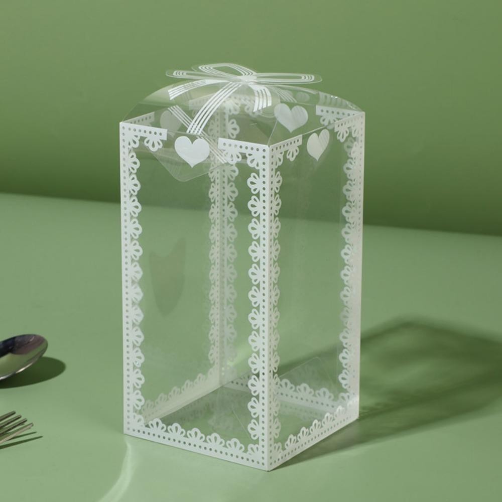 10pcs PVC Box Clear Box Acetate Box for Gift Transparent Box Plastic ...