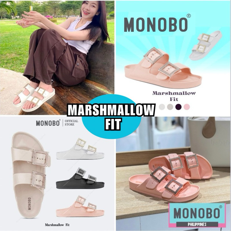MONOBO MARSHMALLOW FIT (4 COLORS) | Shopee Philippines