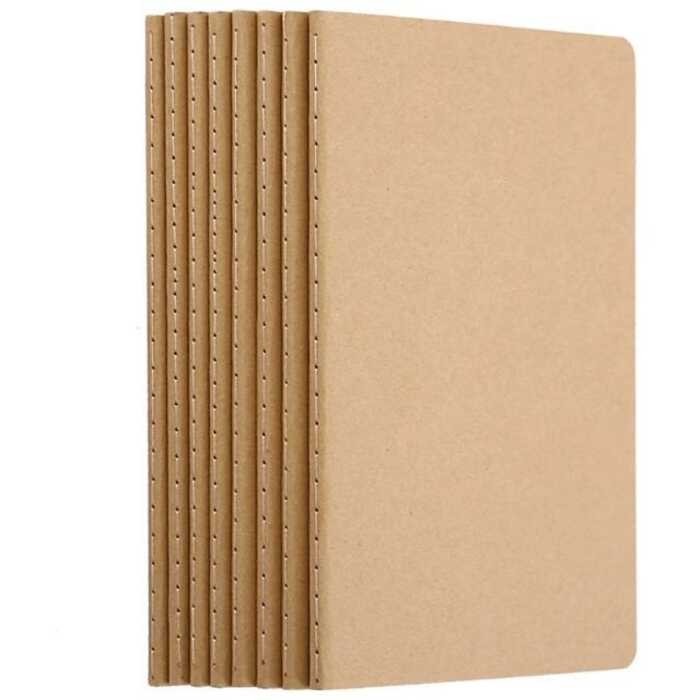 A5 Blank Carft Notebook 0C5 | Shopee Philippines